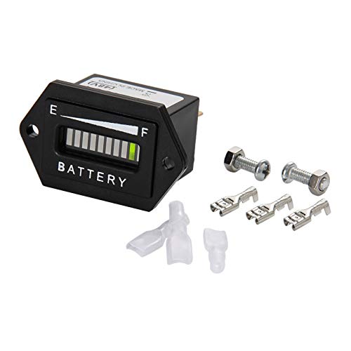 Rous 48V LED Battery Indicator Meter Gauge Tester LED Battery Status ...