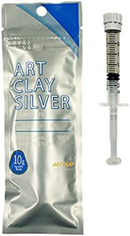Art Clay Silver New Formula Syringe, 10g NO Tip : Amazon.co.uk: Home ...