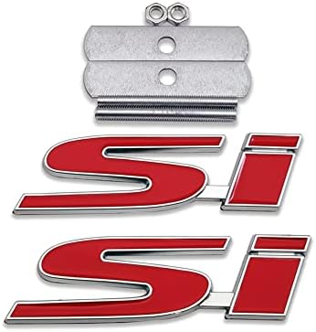 Amazon.com: 3D Metal Si Logo Car Front Grille Emblem + Sport Injection ...