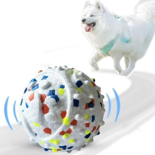 Interactive Dog Toys Balls Self Moving Smart Automatic Bouncing ...