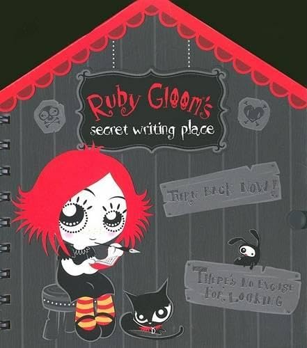 Ruby Gloom's Secret Writing Place: Locked Journal : Mighty Fine: Amazon ...