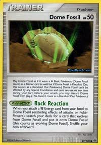 Amazon.com: Pokemon - Dome Fossil (89) - Majestic Dawn - Reverse Holo ...