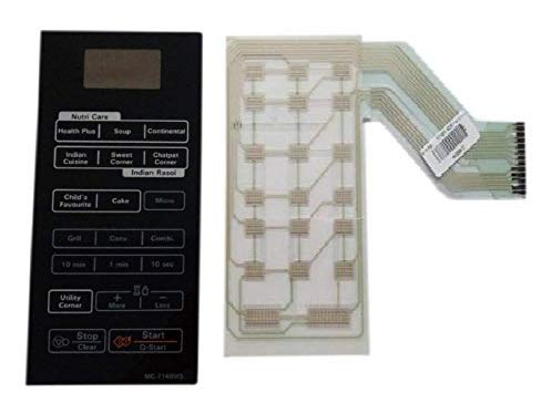 AV Microwave Oven Membrane Keypad Compatible/Replaceable with LG ...
