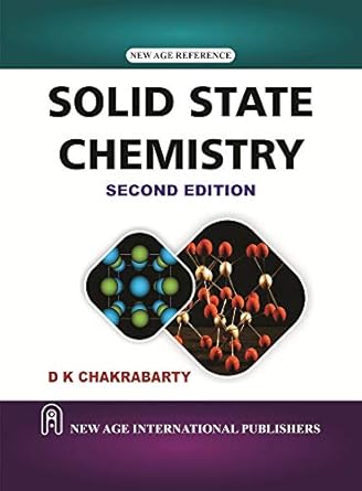 Solid State Chemistry : Chakrabarty, D. K.: Amazon.com.mx: Libros