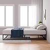 Zinus Joseph 25 cm Metal Platform Bed Frame | Mattress Foundation ...