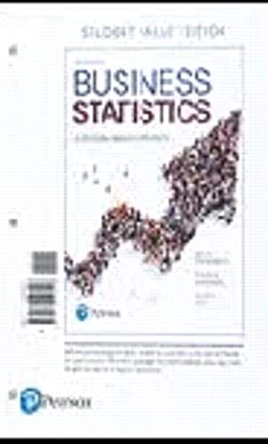 Business Statistics: A Decision-Making Approach - MyLab Statistics with ...