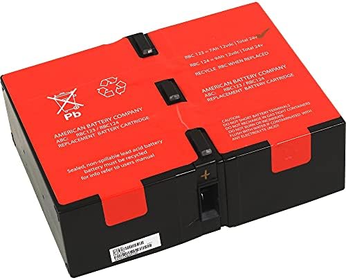 Amazon.com: APC UPS Battery Replacement, APCRBC124, for APC UPS Models ...