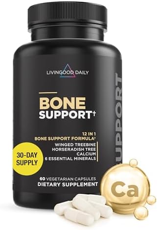 Amazon.com: Livingood Daily Calcium Supplement for Women and Men, Bone ...
