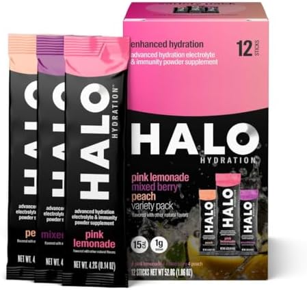 Amazon.com: HALO Hydration - Electrolyte Drink Mix | Hydration Powder ...