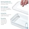 Amazon.com - iDesign Recycled Plastic Sandwich Ziplock Bag Holder and ...