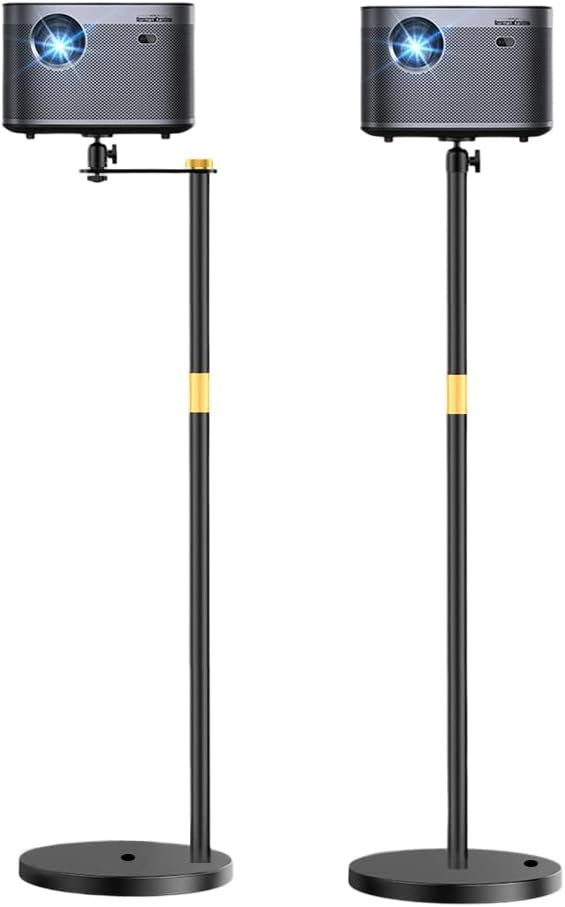 Amazon.com: HVAYING Projector Stand, 360° Swivel, Sofa Against Wall ...