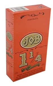 Amazon.com: JOB ORANGE CIG.PAPER 1.25 24CT JOB ORANGE CIG. PAPER 1.25 ...