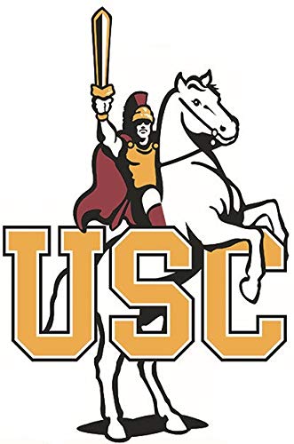 Amazon.com: 13 Inch USC Traveler Trojan Warrior Decal University of ...