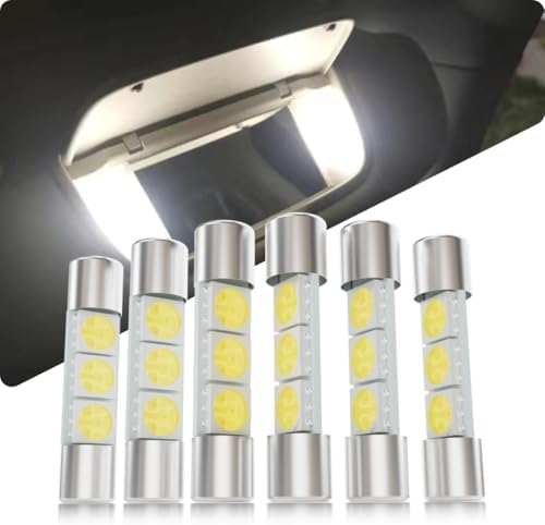 Amazon.com: Siweex 28mm Sun Visor Vanity Mirror Lights 6614F 29mm LED ...