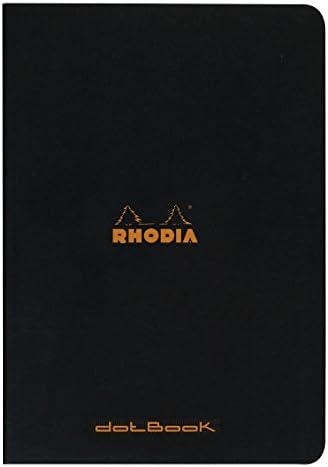 Rhodia Cahier A4 Dot Grid Notebook, Black : Amazon.com.au: Stationery ...