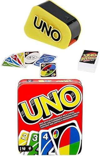 Amazon.com: Mattel Games UNO Attack + Uno : Toys & Games