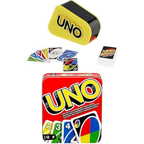 Amazon.com: Mattel Games UNO Attack + Uno : Toys & Games