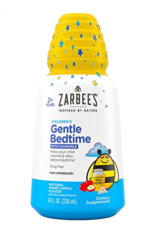 Zarbee's Gentle Bedtime Liquid for Kids - Melatonin-Free Blend of ...