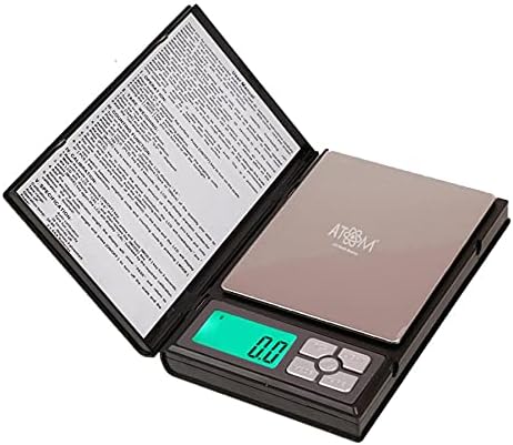 ATOM Selves Notebook Digital Pocket Scale, Black, 600g : Amazon.in ...