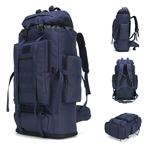 100L Camping Hiking Military Tactical Backpack Outdoor Climbing Sport ...