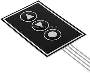 Amazon.com: 1x3 Matrix Array 3Key Membrane Switch Keypad Keyboard 1 ...