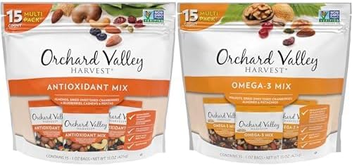 Amazon.com: Orchard Valley Harvest Antioxidant Mix, 1 Ounce Bags (Pack ...