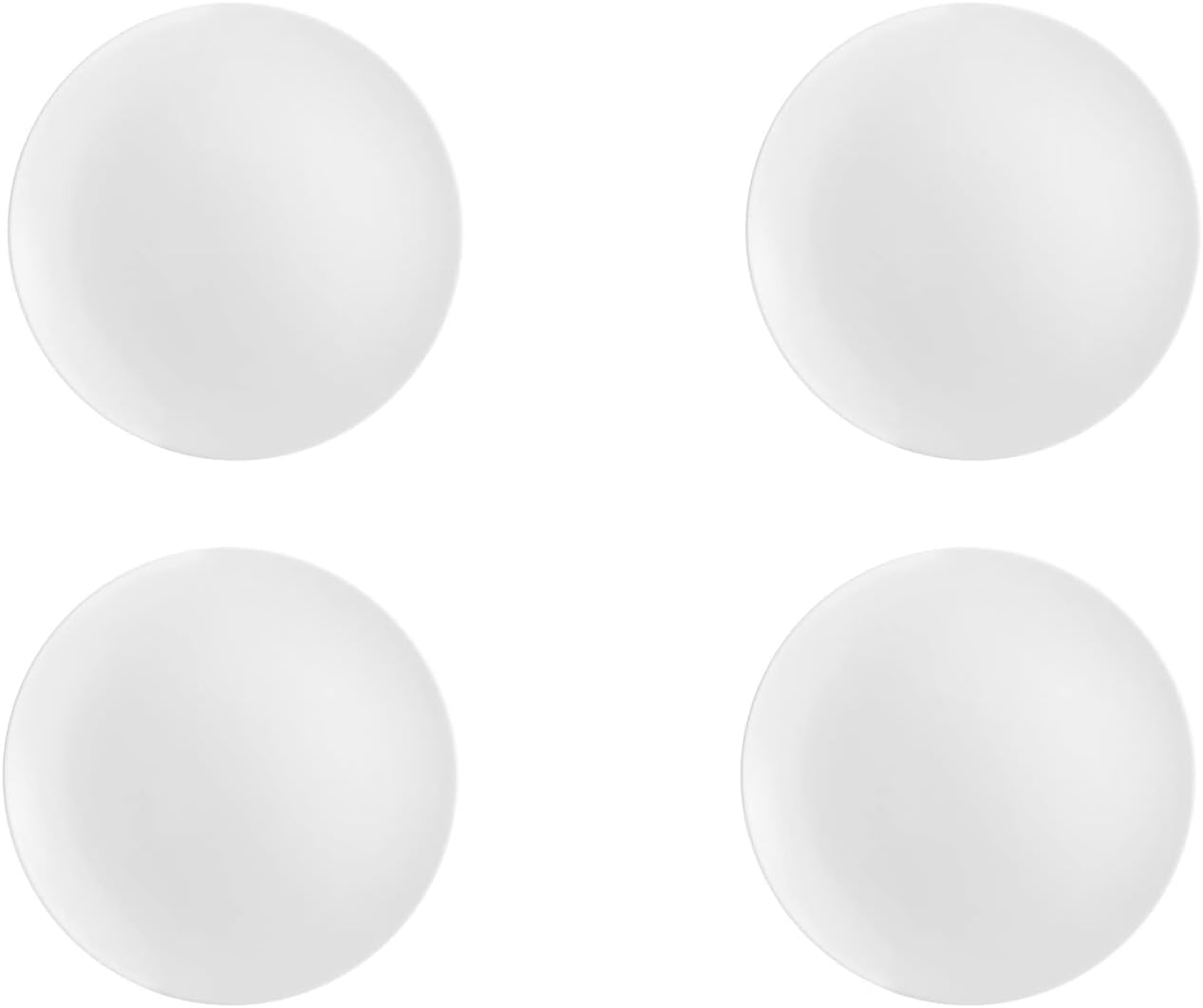 Amazon.com | Nambe Skye Collection Ceramic Coupe Salad Plates | Set of ...