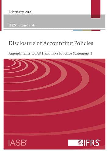 Buy IFRS Foundation Disclosure of Accounting Policies: Amendments to ...