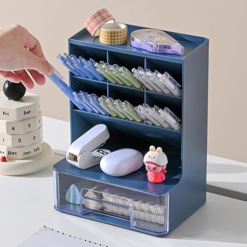 Amazon Brand – Umi Multi-Functional Desk Organizer with Drawer ...