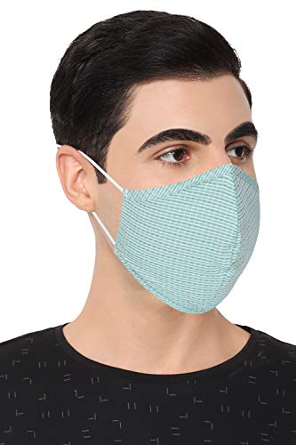 Allen Solly Men's Cotton Cloth Face Mask (Pack of 4) (ASMSWRGFE55144 ...