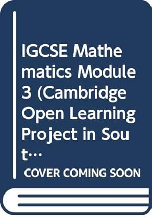 Amazon | IGCSE Mathematics Module 3 (Cambridge Open Learning Project in ...