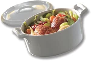 Amazon.com: Revol Porcelain Belle Cuisine 2.75oz Cocotte with Lid (Set ...