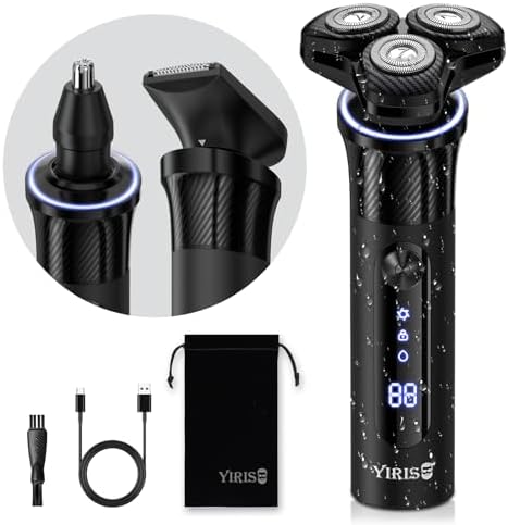 Amazon.com: Electric Razor for Men, Cordless Rechargeable Electric ...