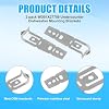 Amazon.com: 2pcs Dishwasher Mounting Fastening Bracket, WD01X27759 ...
