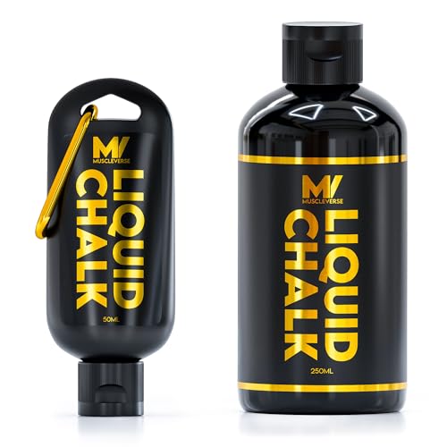 LIQUID CHALK by Muscleverse | Improved Grip | Sweat-Free Hands ...