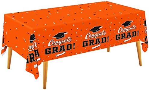 Amazon.com: Preschool Graduate Tablecloths Plastic Kindergarten ...