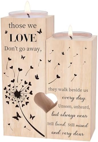 Amazon.com: Sympathy Gifts for Loss of Loved Memorial Candle Thoughtful ...