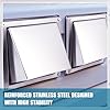 Amazon.com: Gisafai 4'' Dryer Vent Cover Outside Walls External ...