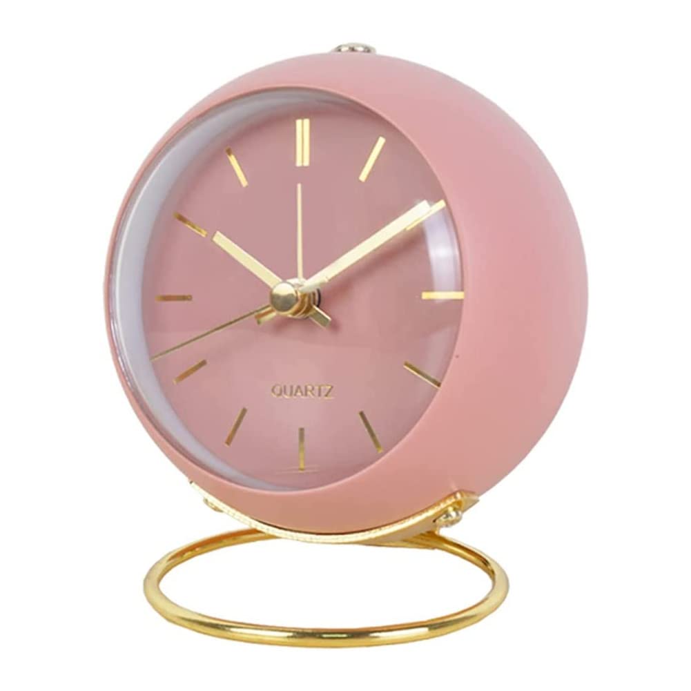 Amazon.com: KAMEISHI Analog Alarm Clocks, Silent Non-Ticking Classic ...