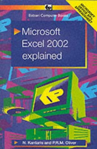 Buy Microsoft Excel 2002 Explained: 511 (Babani computer books) Book ...