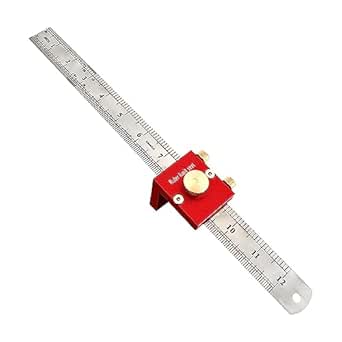 Amazon.com: Gauge Block Set,Gage Block Set, 30cm/12 Inch Scribing Ruler ...