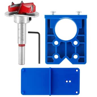 Yakamoz 35mm Concealed Hinge Jig Kit - Adjustable Depth Carbide ...