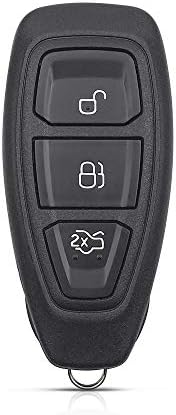 3 Buttons Car Key Fob Case Replacement For Ford Fiesta Focus Kuga Grand ...