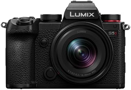 Panasonic Lumix S5D, Full Frame Mirrorless Camera Body, with S-R1840E ...