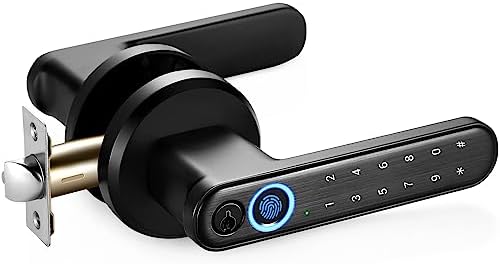 Amazon.com: Folohaos Fingerprint Door Lock, Keyless Entry Door Knob, 3 ...