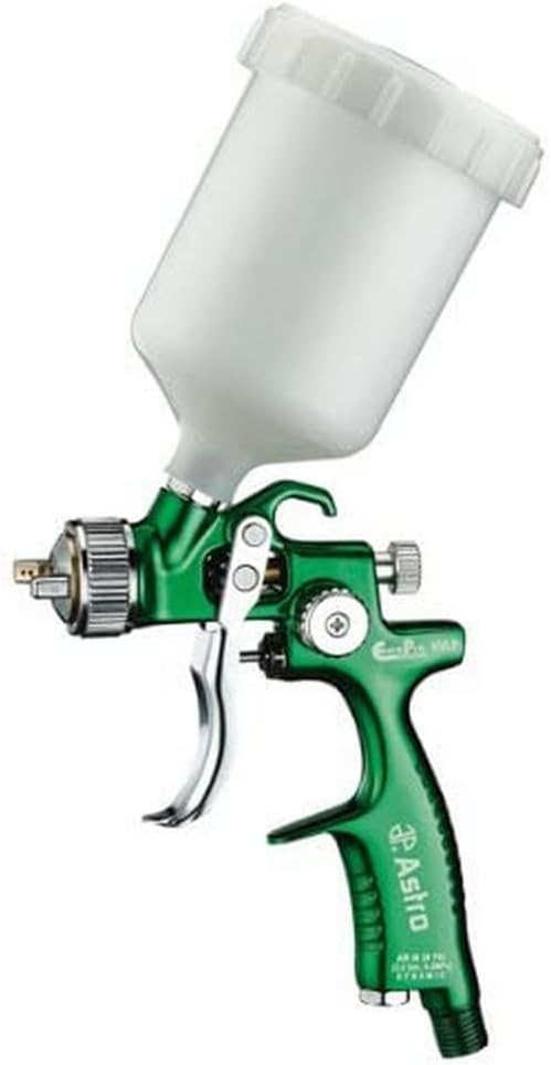 Amazon.com: Astro EUROHV103 EuroPro Forged HVLP Spray Gun with 1.3mm ...