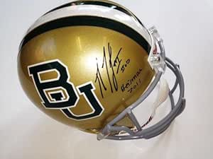 Amazon.com: Robert Griffin III "RG3" Signed Baylor Authentic Pro Helemt ...