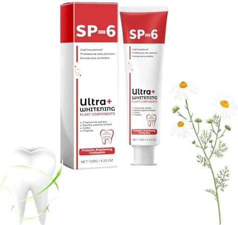 Amazon.com: Sp-6 Ultra Whitening, Sp 6 Toothpaste, Ultra Whitening ...