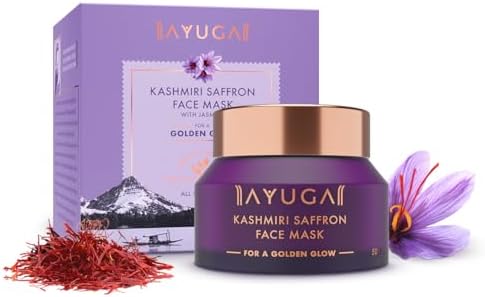 Amazon.com : Ayuga Kashmiri Saffron Face Pack | Helps Reduce Tanning ...