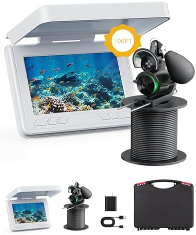 Amazon.com : FourQ Underwater Fishing Camera,Fishing Camera Ice vexilar ...
